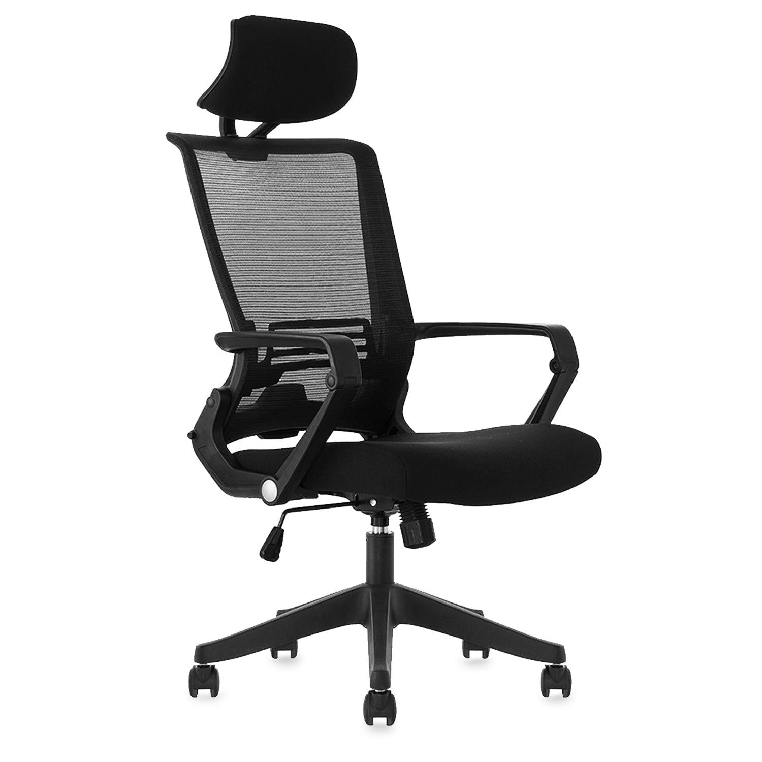 Foldable Home Office Chair Ergonomic Office Chair Height Adjustable ...